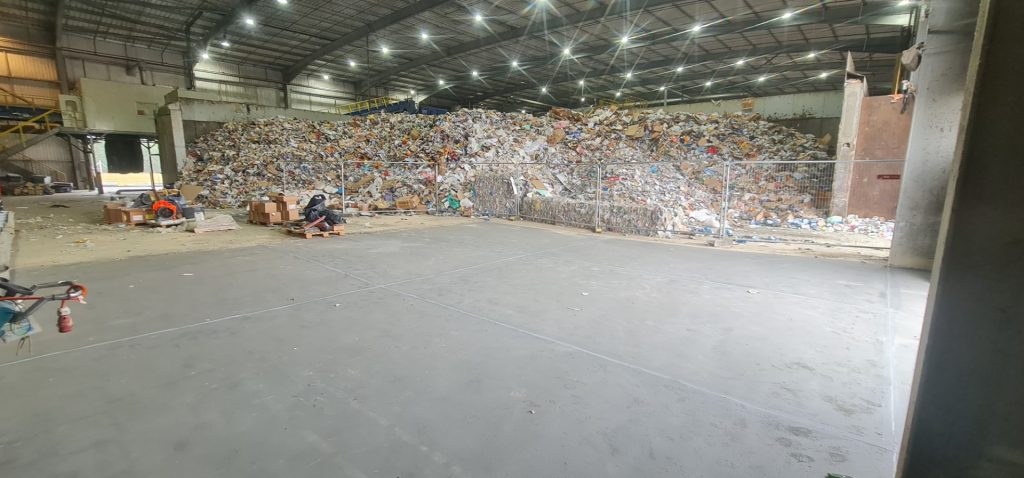Waste Recycling Industrial Flooring